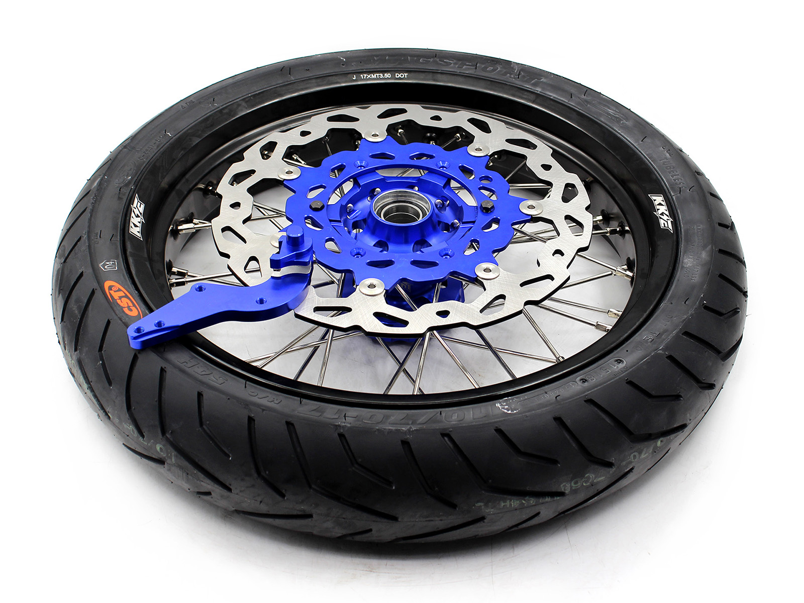 KKE 3.5/4.25 Motorcycle Supermoto Wheels with CST Tire fit KTM EXC SX ...