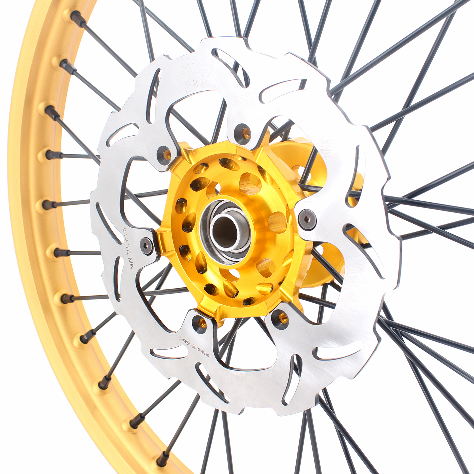 KKE 21/19 Mx Motorcycle Wheels Rims Fit SUZUKI RM125 RM250 2001-2008 ...