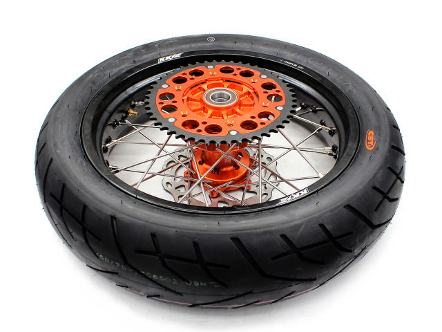 KKE 3.5/4.25 Motorcycle Supermoto Cush Drive Wheels With CST Tire Fit ...