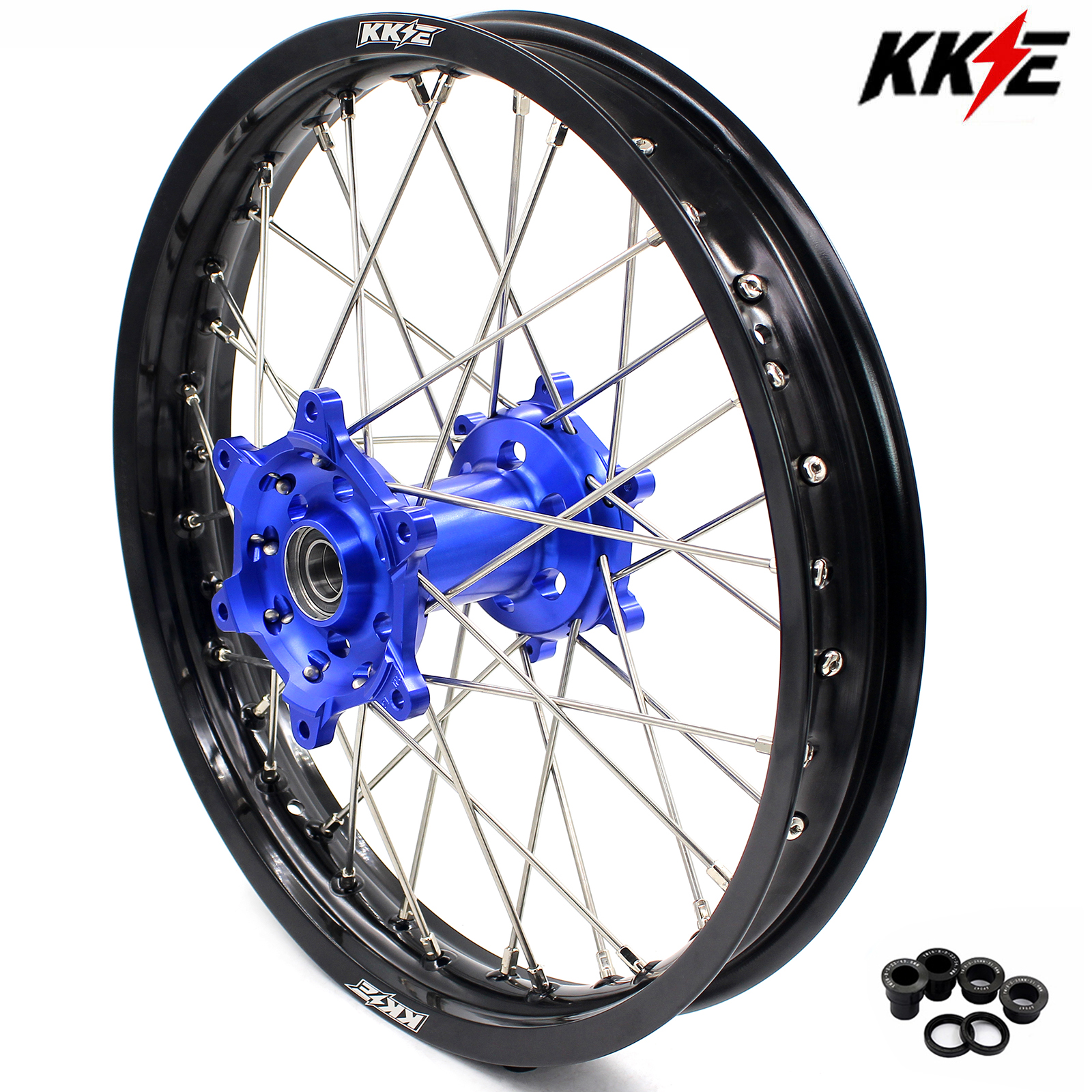 for WR250F WR450F - KKE 2.15*18 CNC Rear Dirt Bike Wheel fit Yamaha ...