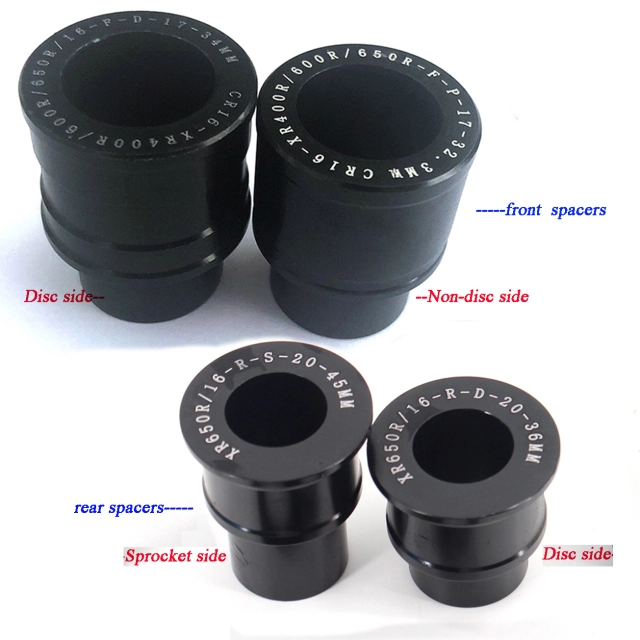 KKE 21/18 Wheels for XR650R 2000-2008 Honda Dirt Bike Rims CNC Red Hubs