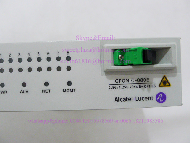O-080E GPON ONU Original Alcatel Lucent Bell FTTH ONT with 8 ports, SC ...