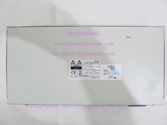 O-080E GPON ONU Original Alcatel Lucent Bell FTTH ONT with 8 ports, SC ...
