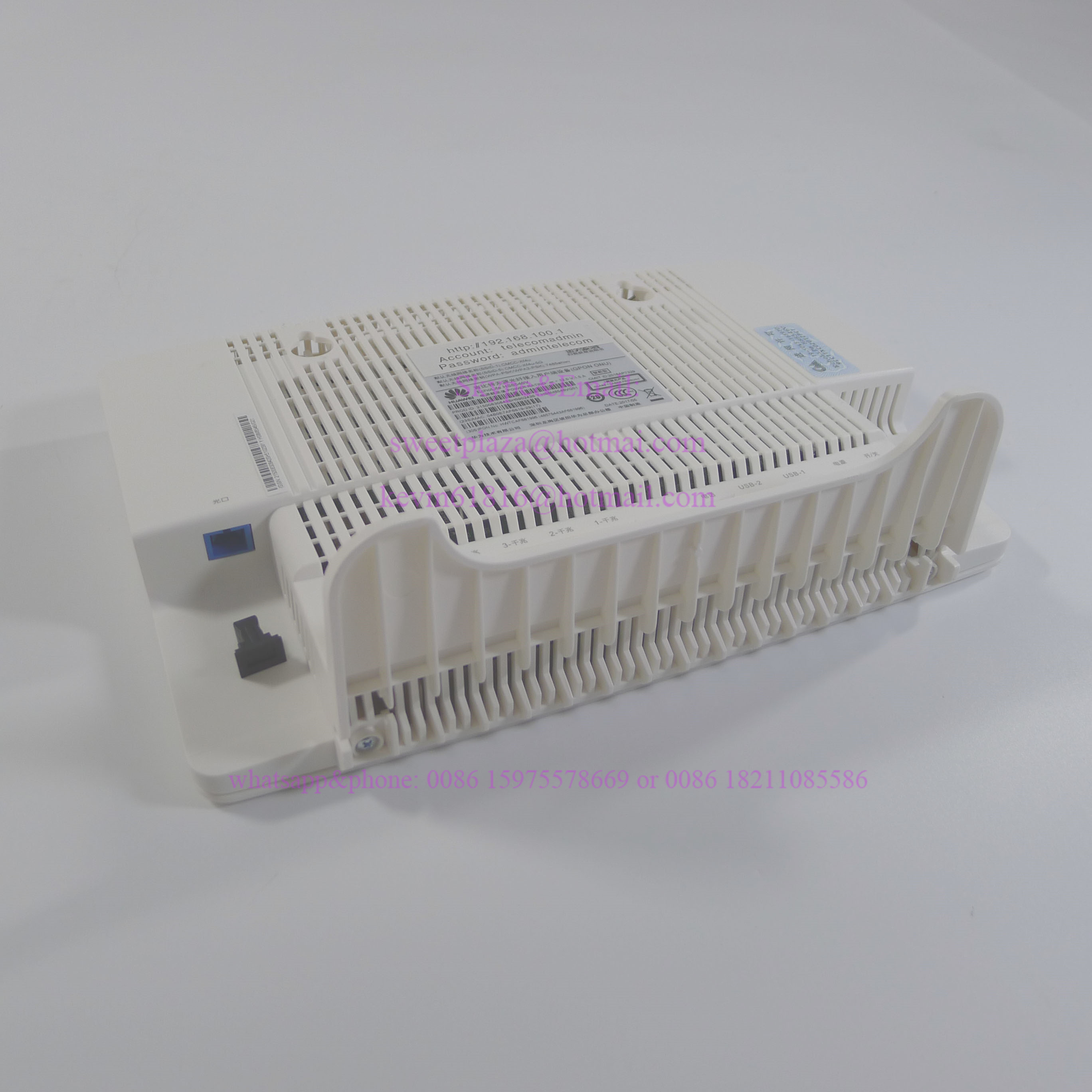 English version Huawei wireless Gpon Terminal HS8546V ONU, 4 GE LAN and ...