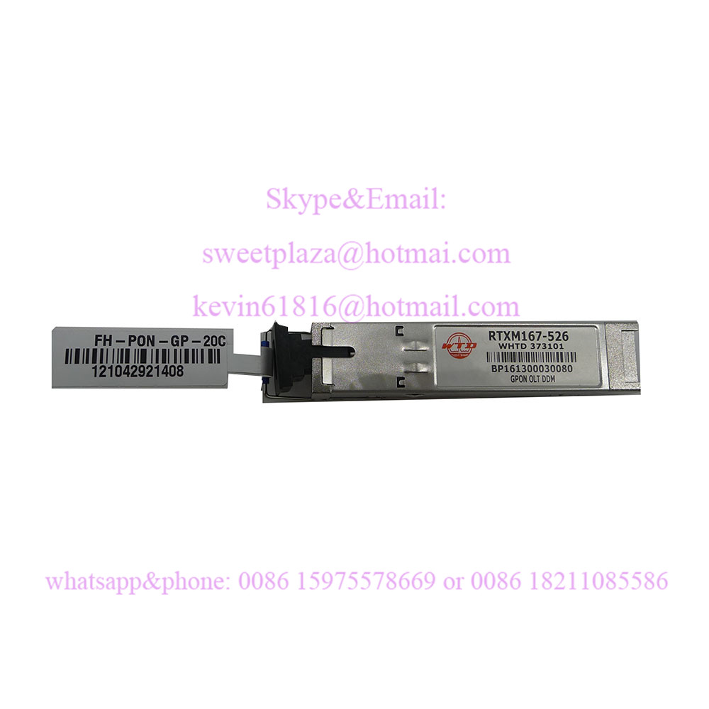 WTD GPON module (GPON SFP) class C+ Optical Transceiver, SC port. for ...