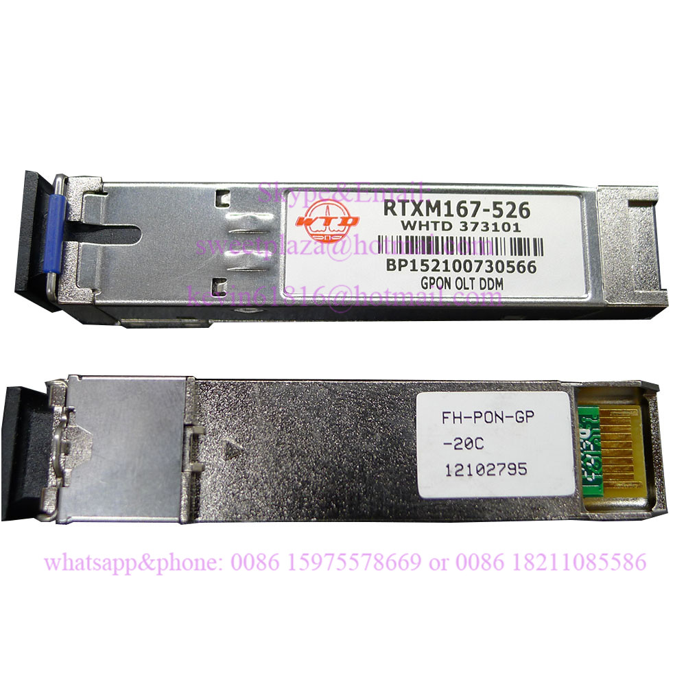 WTD GPON module (GPON SFP) class C+ Optical Transceiver, SC port. for ...
