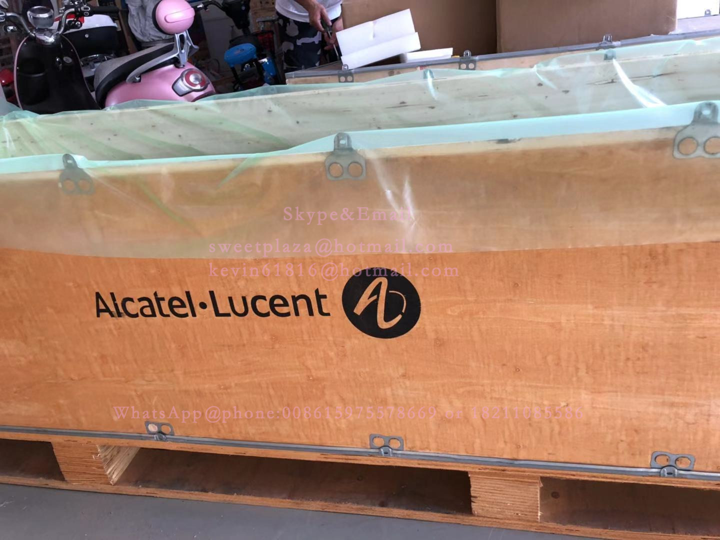 Original Alcatel Lucent chassis for OLT 7360ISAM FX-8 Cabinet Size 2.2m ...