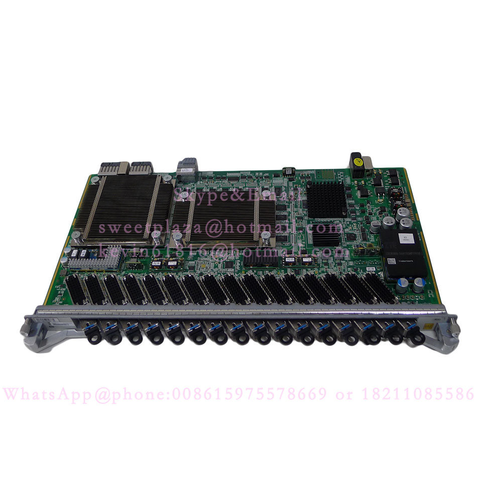 ZTE 16 port board GFXH of 10G GPON card with N2 SFP modules for C600 ...