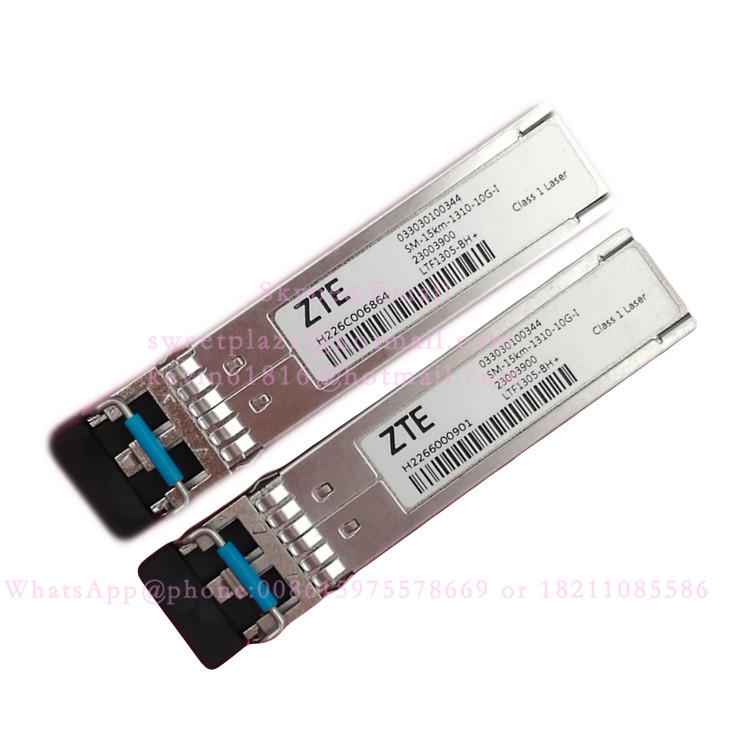 ZTE 10G single mode module LTF1305-BH+, SFP+ 10G-1310NM-10KM-SM 15KM ...