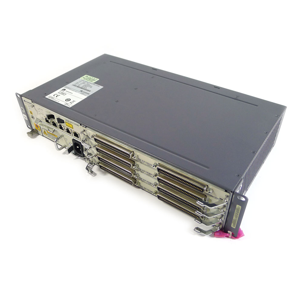 Huawei IP DSLAM SmartAx MA5616 chassis with CCUB AC power 4 ADLE boards ...