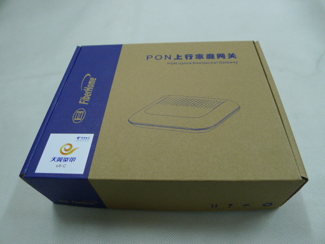 FiberHome Gpon ONT HG261G apply to FTTH FTTO modes ONU china telecom e8-C, 2 Lan ports, 1 phone ...