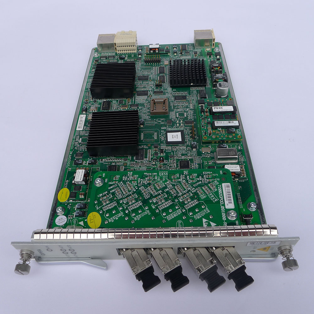 Original ZTE 4 portsGPON board GPFA for C220 GPON OLT with 4 modules ...