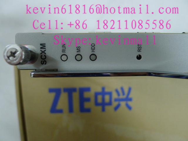 Original ZTE control board for C300 OLT. SCXM model for C300 GPON or ...