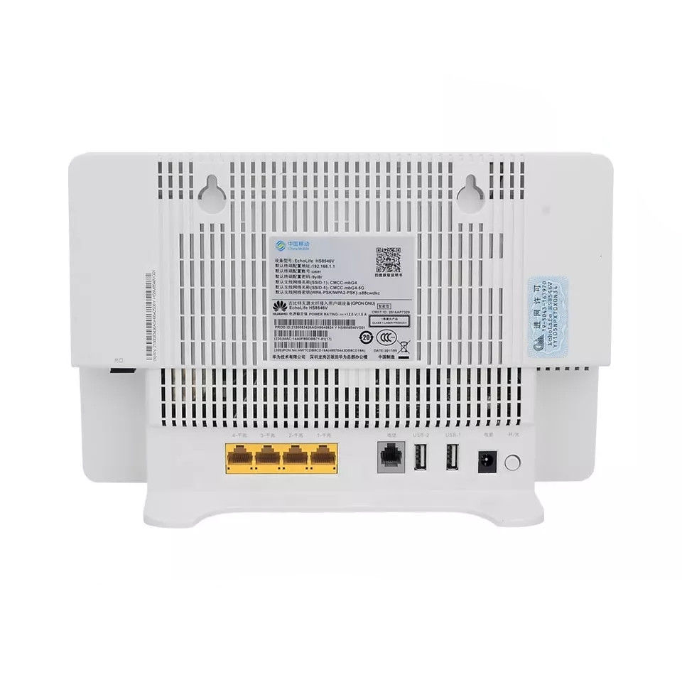 English version Huawei wireless Gpon Terminal HS8546V ONU, 4 GE LAN and ...