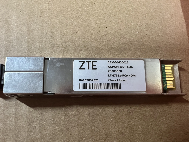ZTE OLT 10G GPON board service card GTXO with 8 XFP module for C300 and ...