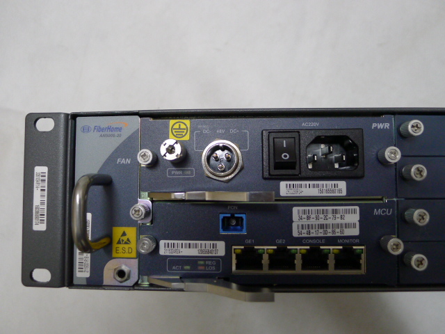 Fiberhome AN5006-20 chassis IP DSLAM, Digital Subscriber Line Access ...