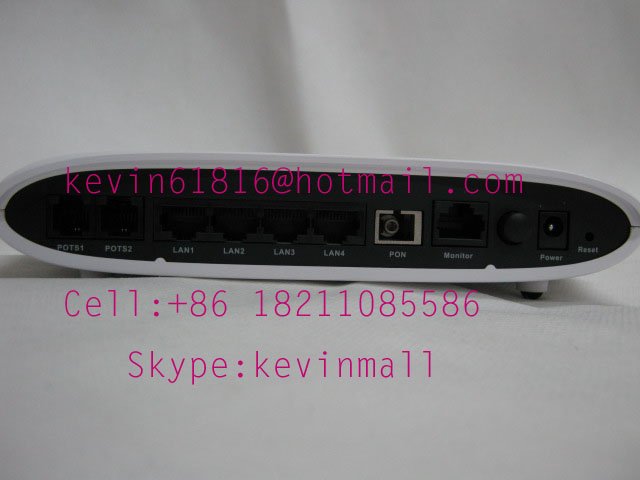 fiber to the home ZTE ZXA10 F420 EPON ONU with 4 ethernet ports and 2 ...