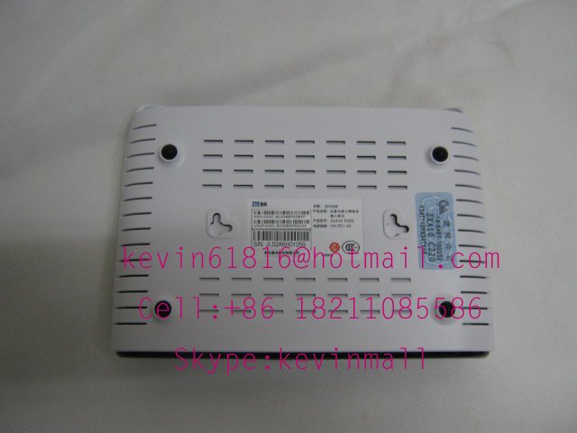 fiber to the home ZTE ZXA10 F420 EPON ONU with 4 ethernet ports and 2 ...