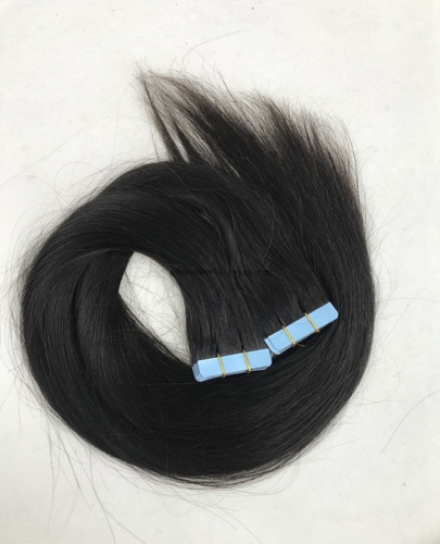 Natural Color Remy Hair Pu Extension,Human Hair Extension
