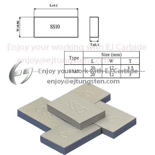 tungsten carbide SS10 stone cutting tips