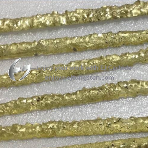 Flux Coated composite Rod containing tungsten carbide in alloy matrix