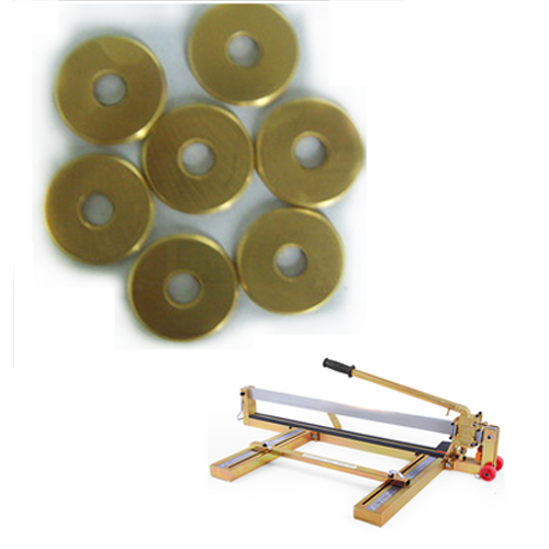 Ti coating layer tungsten carbide tile cutting wheel