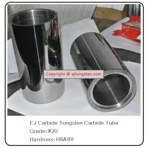 Oil machinery using tungsten carbide sleeve