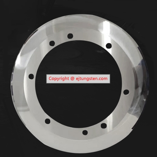 Tungsten carbide inlaid bottom knife
