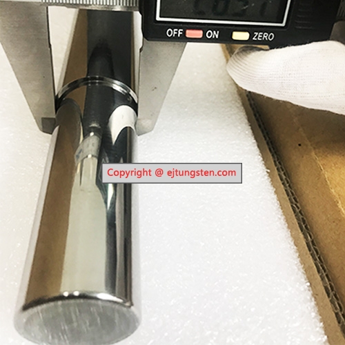 Carbide punching hub rod