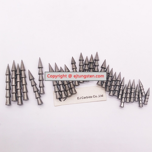 Tungsten pyramid fishing weights, tungsten pagoda nail sinker