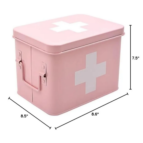 First Aid Pink Storage,First Aid Kit In Box