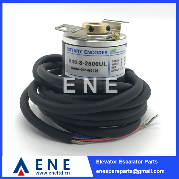 H40-8-2500UL Elevator Encoder Traction Machine Encoder Elevator Spare Parts