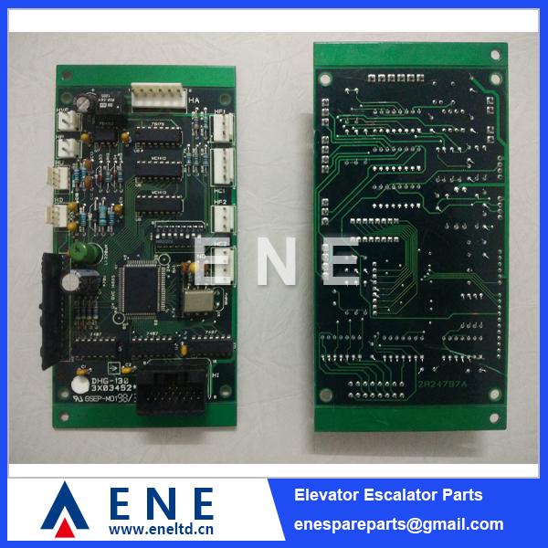 DHG-130 3X03452 2R24797A Elevator PCB Elevator Parts Lift Parts