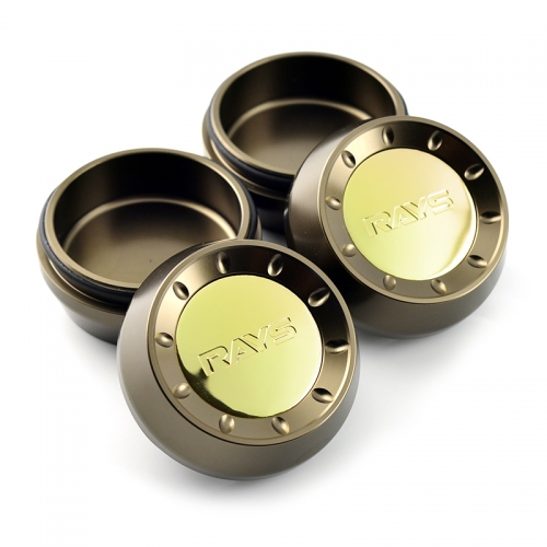 Push-Thru Center Caps For Rims