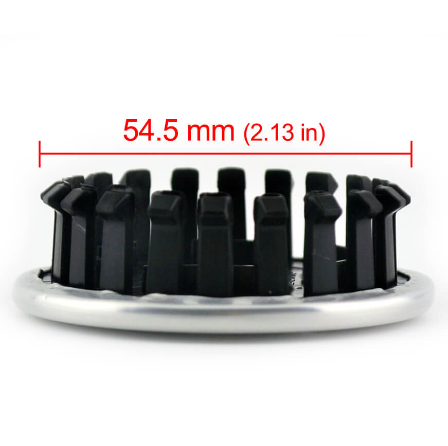 1pc Cadillac ATS XLR 67mm 2 5/8in Wheel Center Caps #9597375 Silver