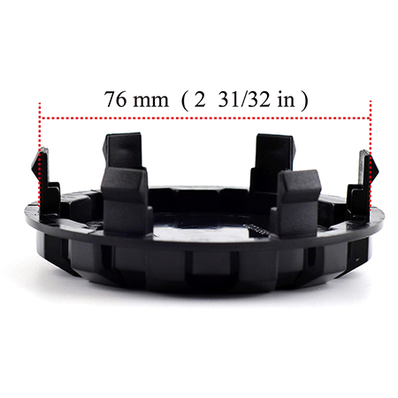 4pcs RhinoTuning 83mm(3.27in) Wheel Center Caps for GMC Cadillac Chevy ...