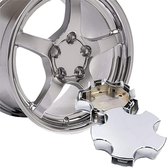 Which RhinoTuning for Chevrolet Corvette Center Caps Are Available?