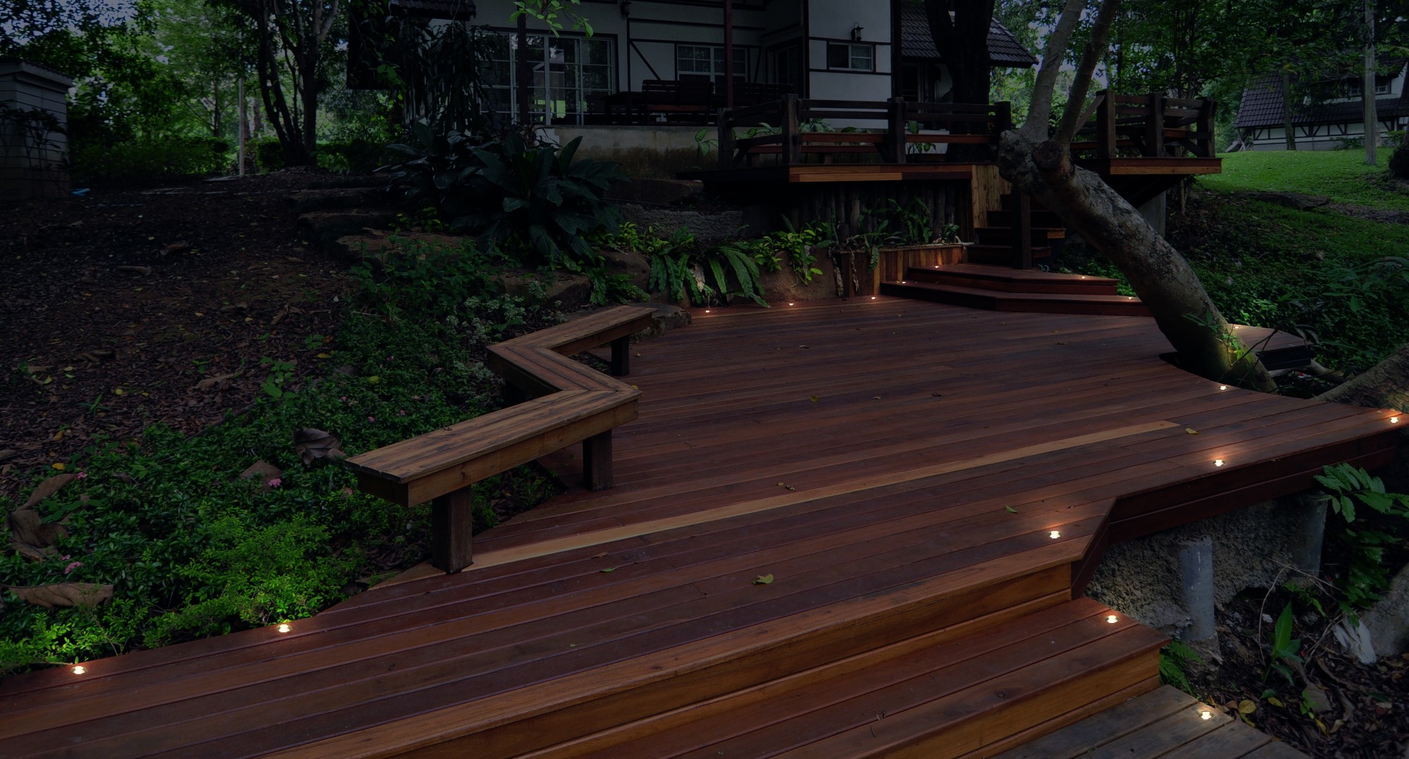 Stainless steel inground light