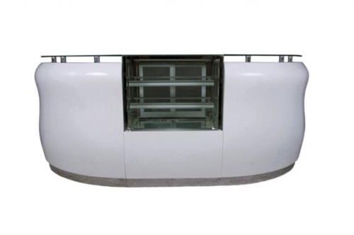 luxury design outdoor bar counter with layer and led lighting