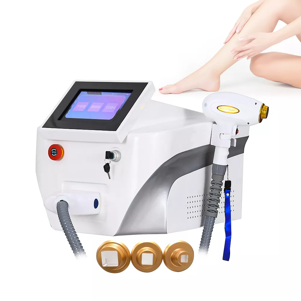 Economic three wavelength 808nm diode laser machine