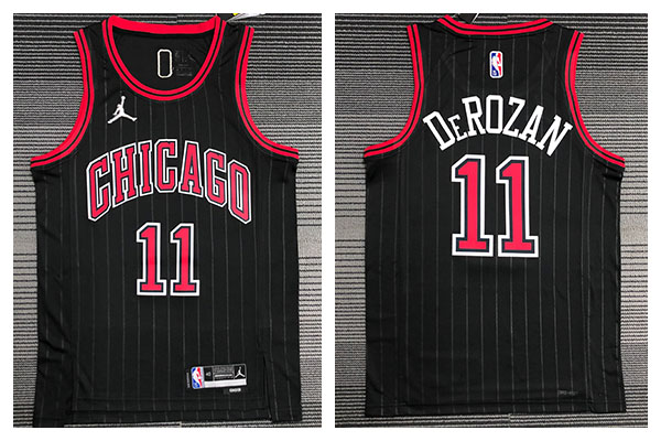 75th anniversary Chicago Bulls NBA basketball adult Hot press black