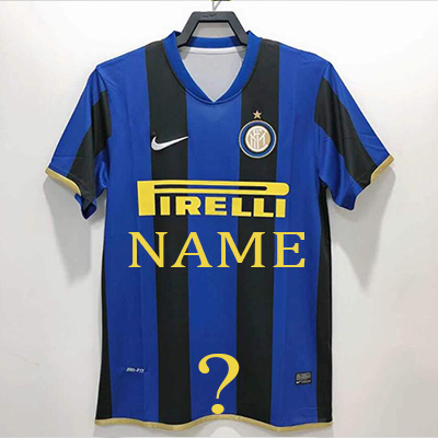 2008-2009 Inter Milan Home jersey Thailand the best quality