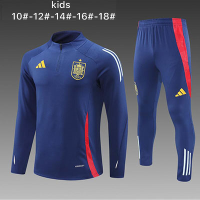 2024 Spain Kids Training clothes