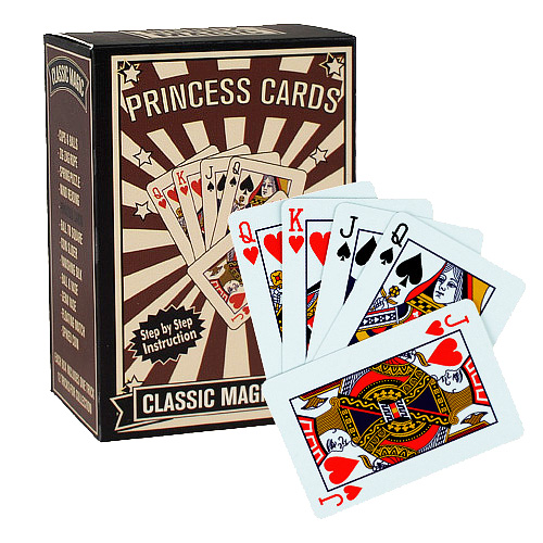 Princess Card Trick,Magic Trick with packaging