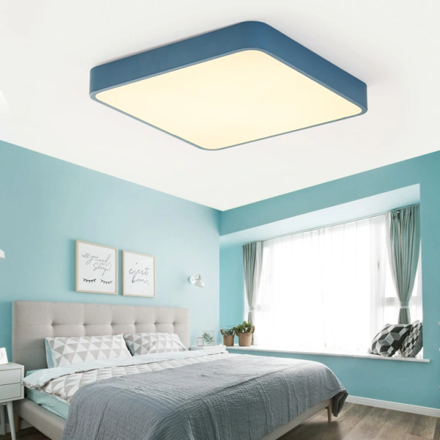 Contemporary Cubic 12 Watt LED Ceiling Light, 3 Color Temperature,ROOMS