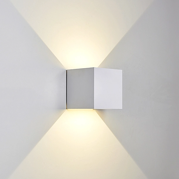 Minimalist Modern Small Cube LED Waterproof Mini Wall Lamp Wall Sconce ...