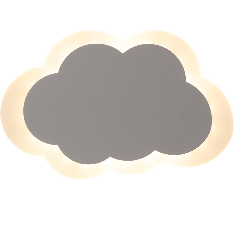 Modern LED Lighting Cloud Shape Wall Lamp Flush Mount Ceiling Light for ...