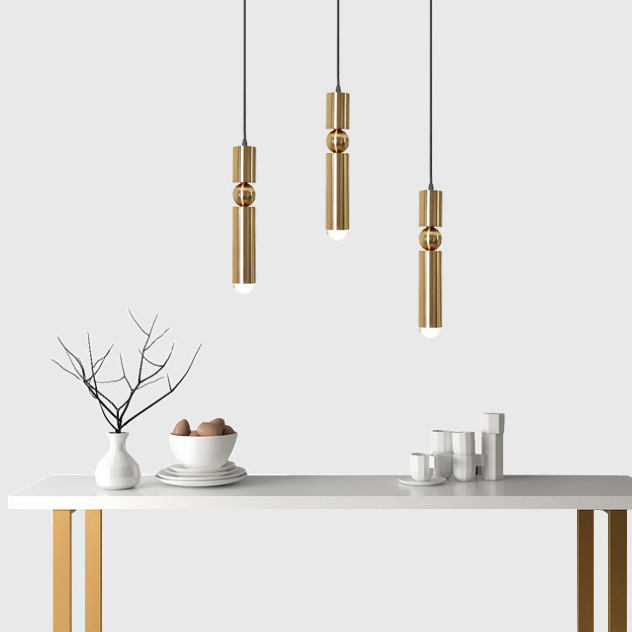 Contemporary Style 1 Light LED Strip Pendant for Bar/Dining Room,