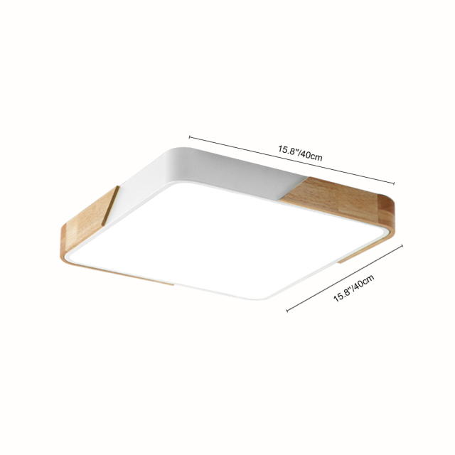 Modern LED Cubic Ceiling Light for Kitchen and Living Room-Natural ...