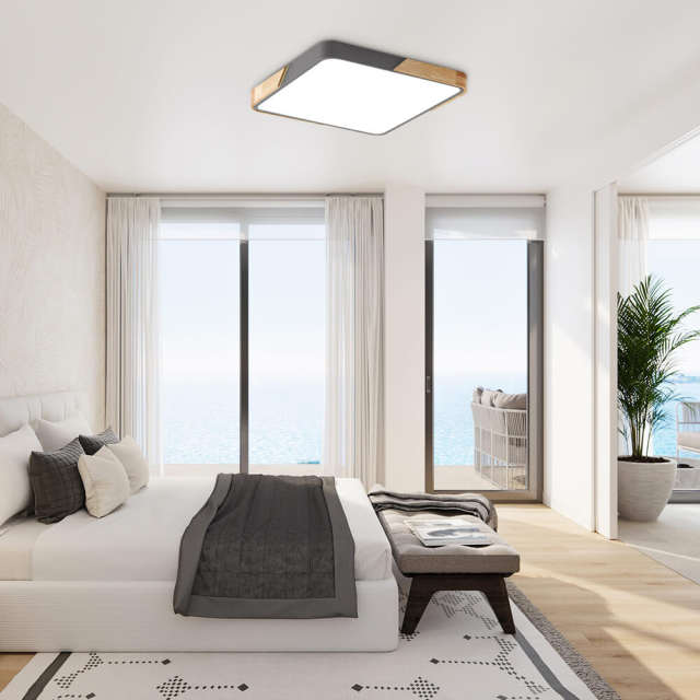 Modern LED Cubic Ceiling Light for Kitchen and Living Room-Natural ...